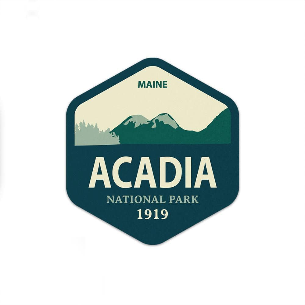 Acadia National Park Sticker | Albion Mercantile Co.